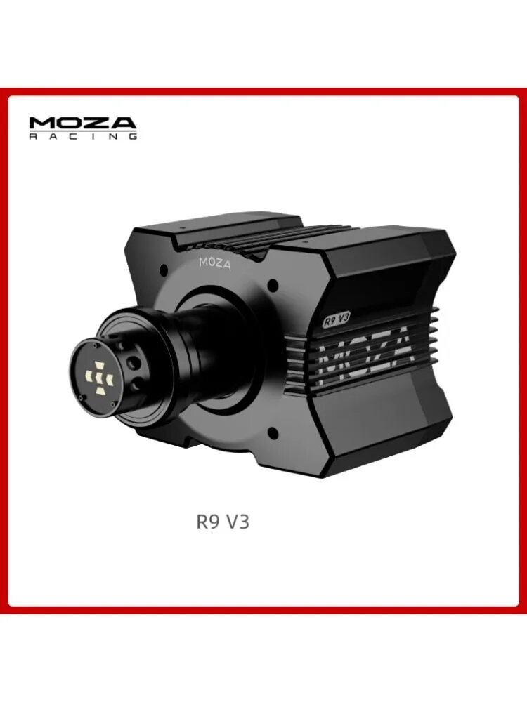 MOZA R9 V3, гоночный симулятор, сервопривод рулевого колеса с прямым приводом, базовый симулятор вождения Horizon 5, оборудование для обратной связи по силе