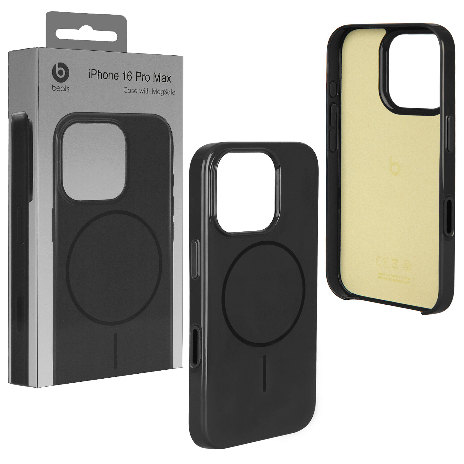 Чехол Beats iPh 16 Pro Max (MagSafe) Mignight Black