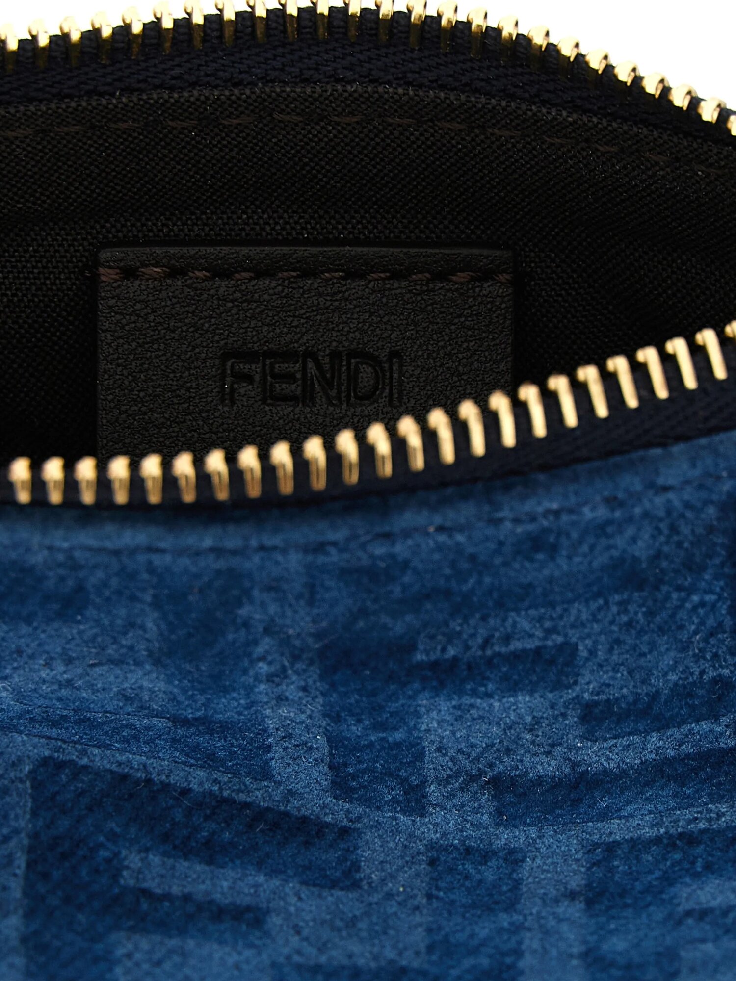 Сумка FENDI FF, синий — фото 1