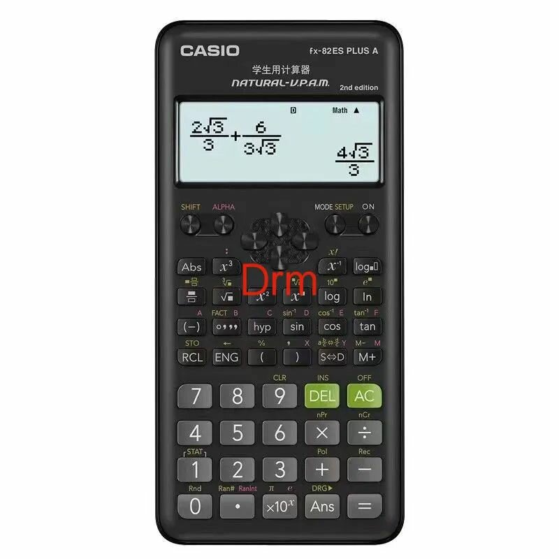 Новая версия Casio FX-82ES плюс калькулятор