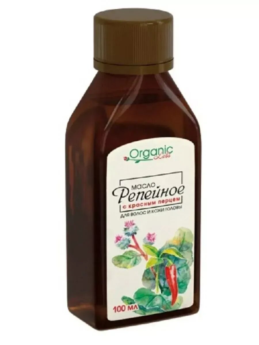 Органик лабс Масло репейное с крапивой Органик лабс 100 мл