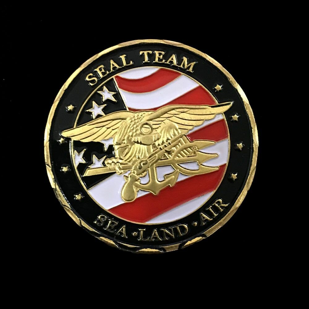 Пиратская памятная монета Памятная монета SEAL TEAM