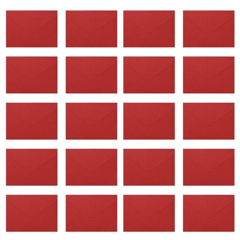 Мини-конверты для подарочных карт, 20 шт, 08