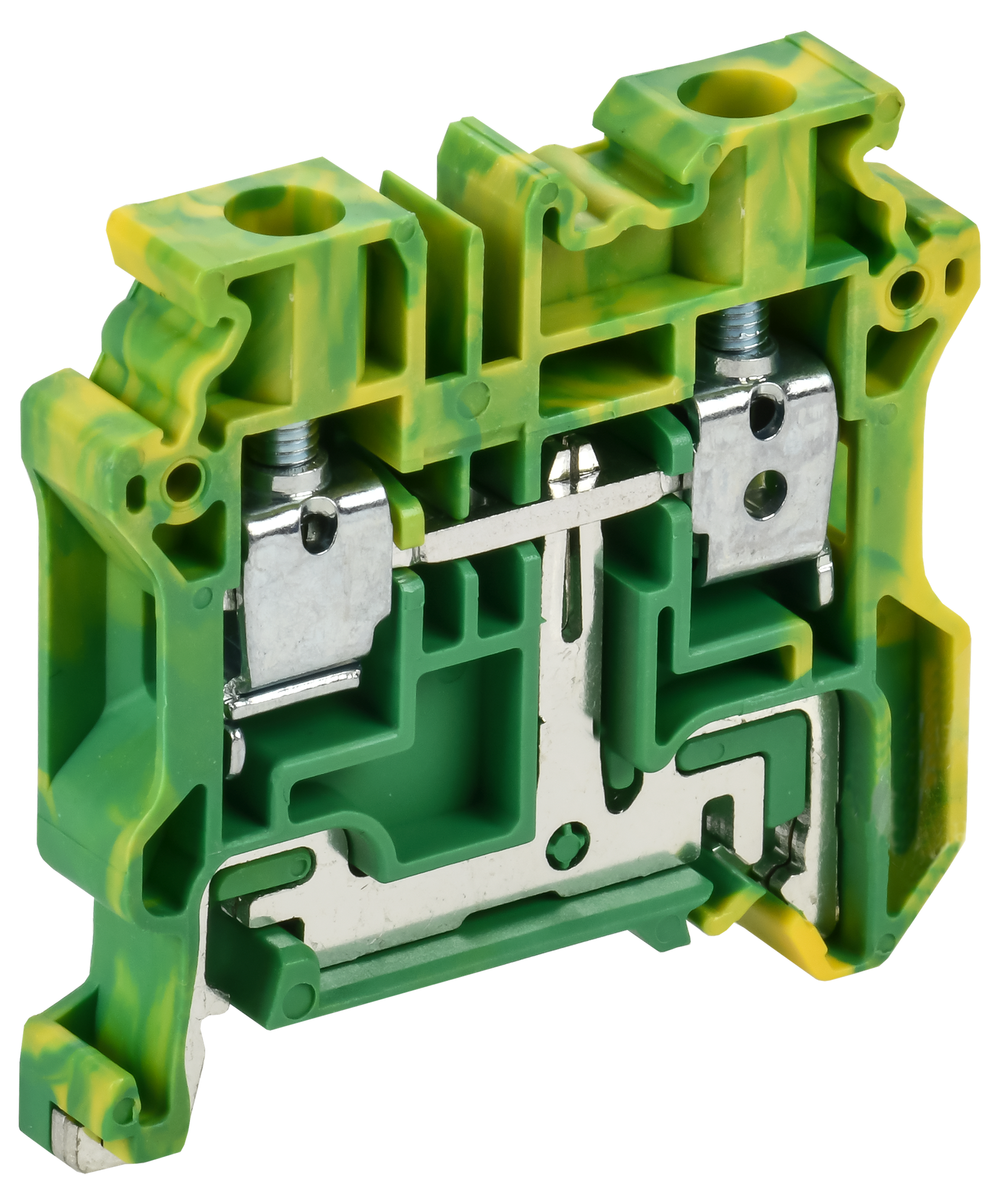 ARMAFIX Колодка клеммная CY6 PE винтовая 6мм2 проходная заземляющая Ex IEK IEK AF-CT30-01-K52-006-EX