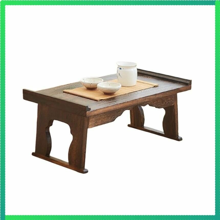 Журнальный стол из дерева павловния в японском стиле-чайный столик, Материал