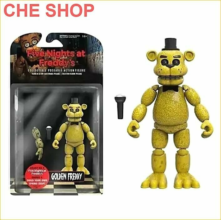 Фигурка аниматроник Голден Фредди фнаф из серии Five Nights at Freddy's