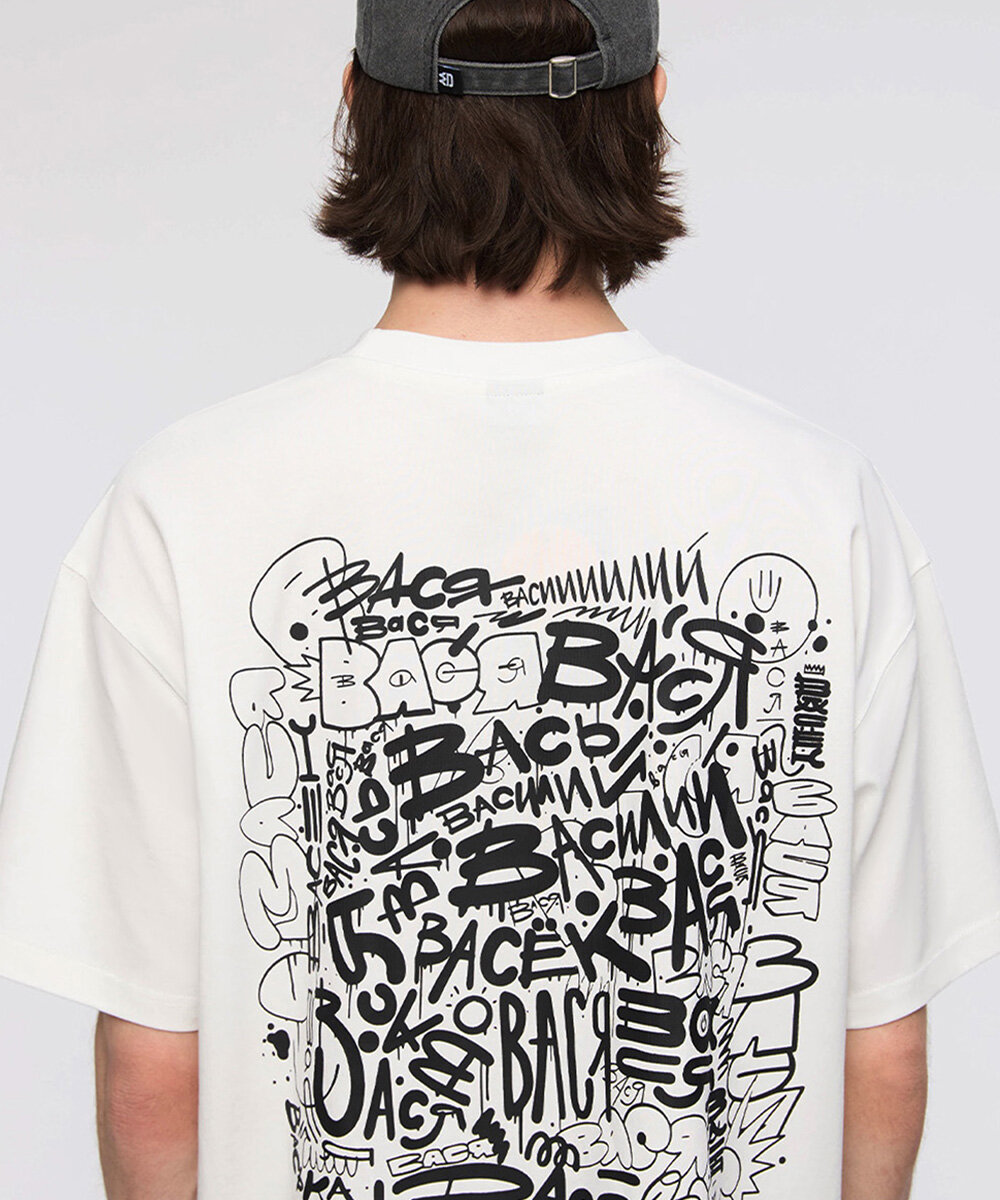 Футболка, 1 шт., размер S, 001 белый