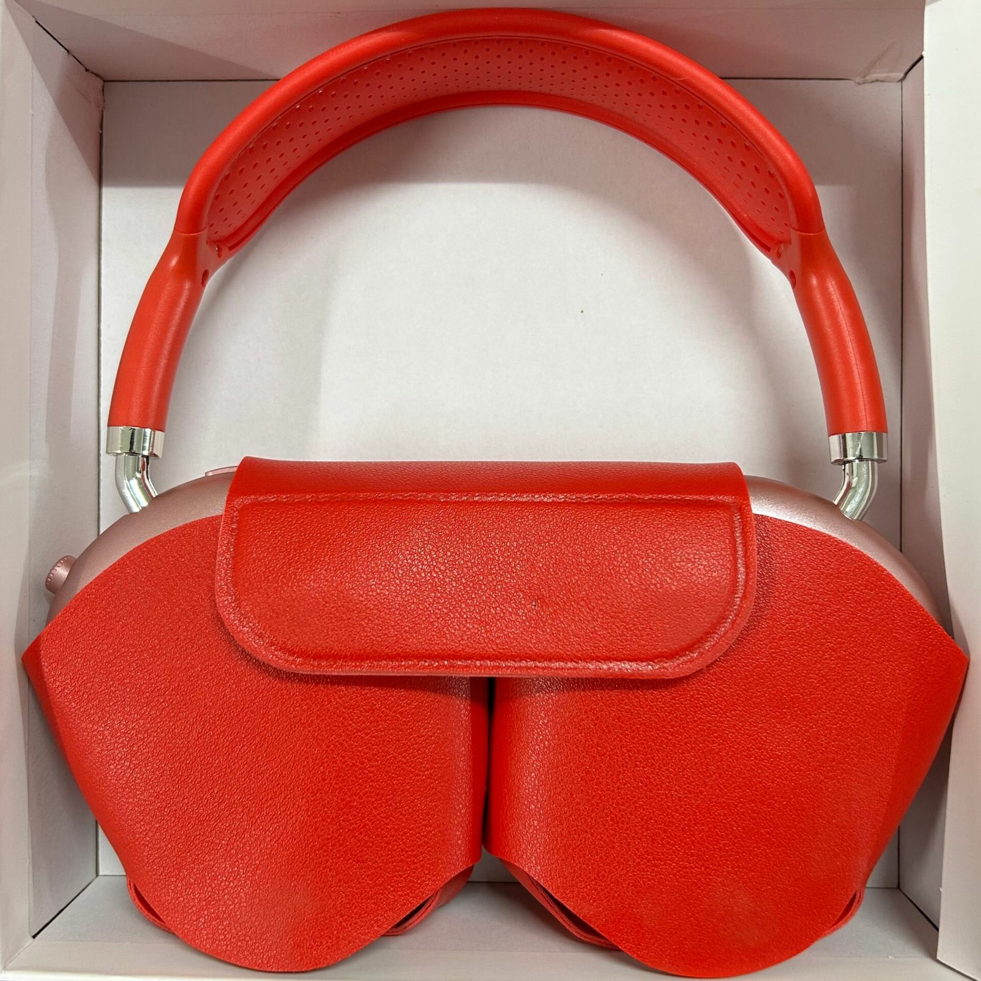 Премиум P9 высококонфигурационные беспроводные наушники Bluetooth с микрофоном, Over-Ear, красные