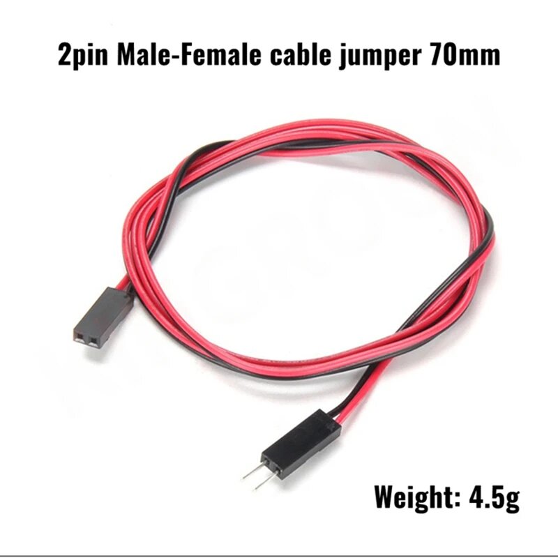 Kuvan кабель Dupont 2/3/4 контактов 70 см 1PCS, 2-pin