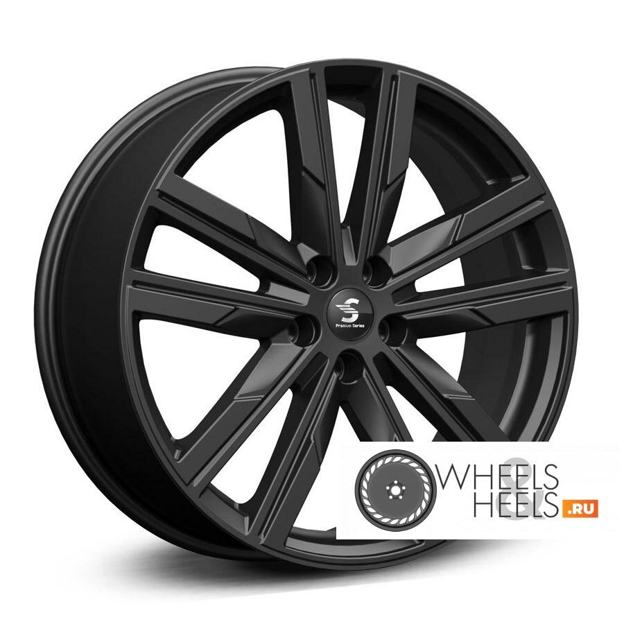 Диск автомобильный литой Premium Series КР014 Geely Tugella 20x8 5x108 et46 dia63.35 Черный матовый