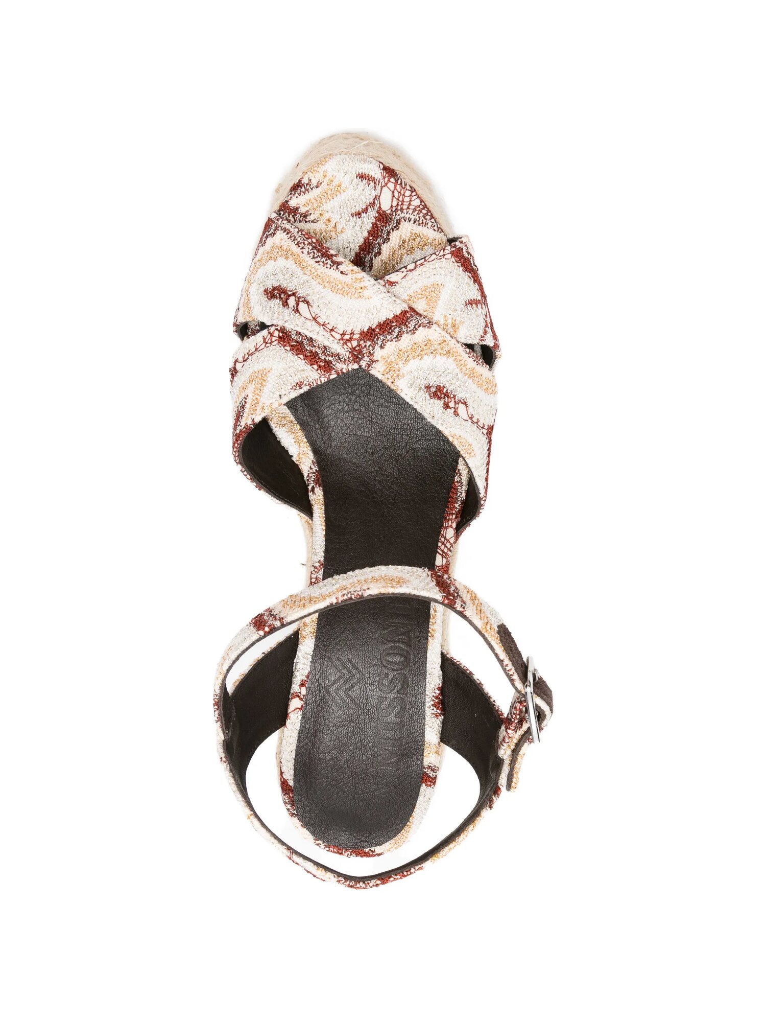Эспадрильи Missoni Woven-platform espadrilles, размер 36, разноцветный — фото 1