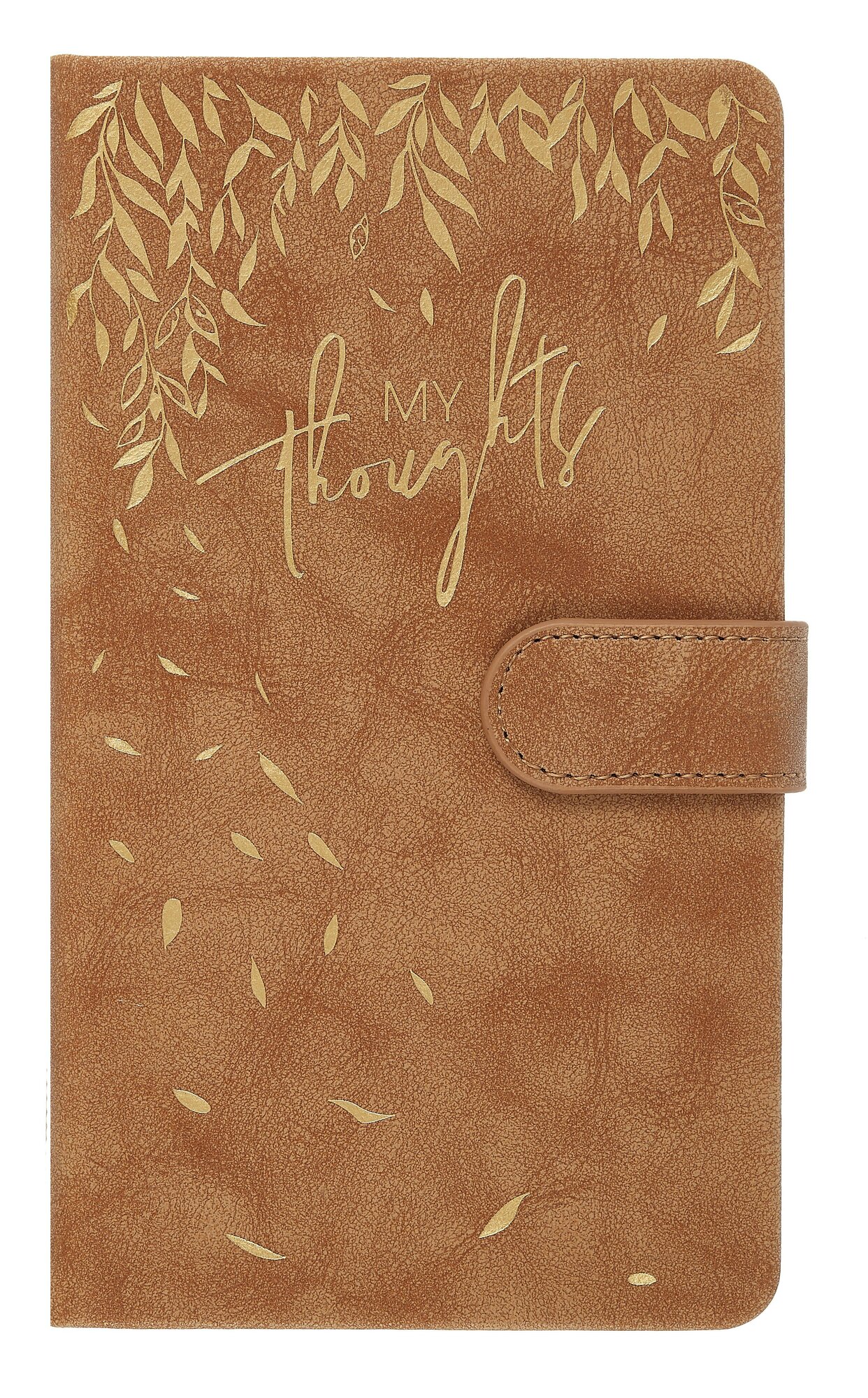 Ежедневник недат. А6+ 120л "Тиволи глосс" бежевый, кожзам, тв. переплет, тиснение фольгой, магнит. клапан, офсет, ляссе