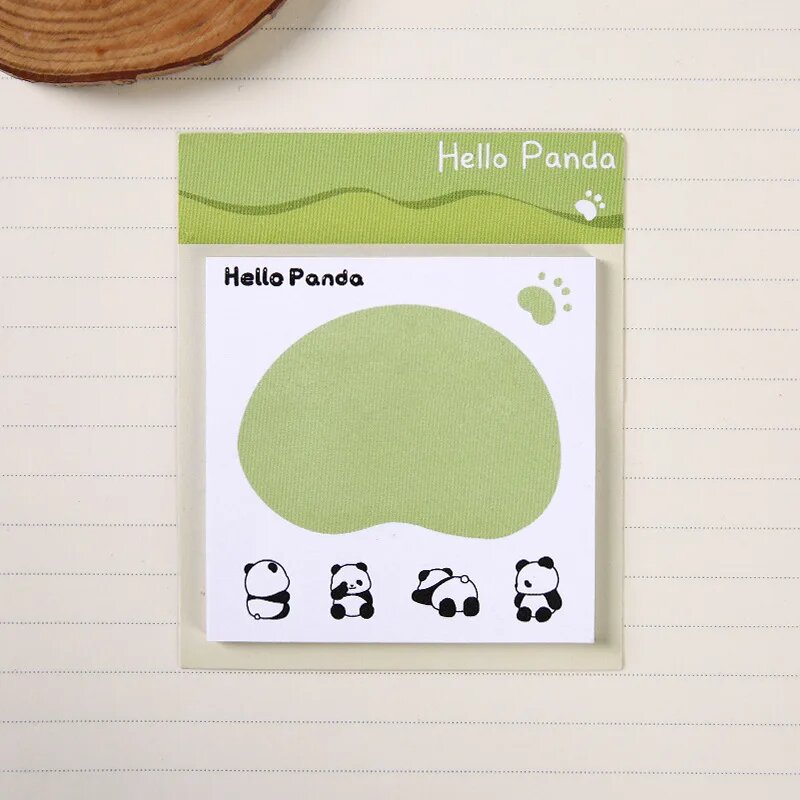 Липкие заметки Hello Panda, 30 листов, цвет: hello pande
