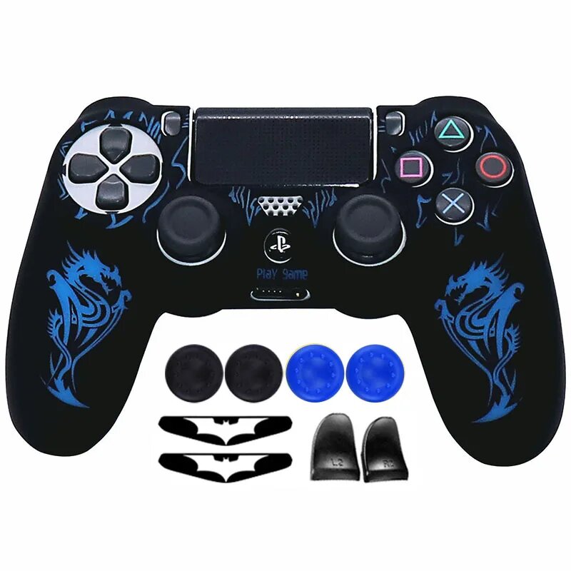 PS4 контроллер с рисунком дракона, цвет A0296-3