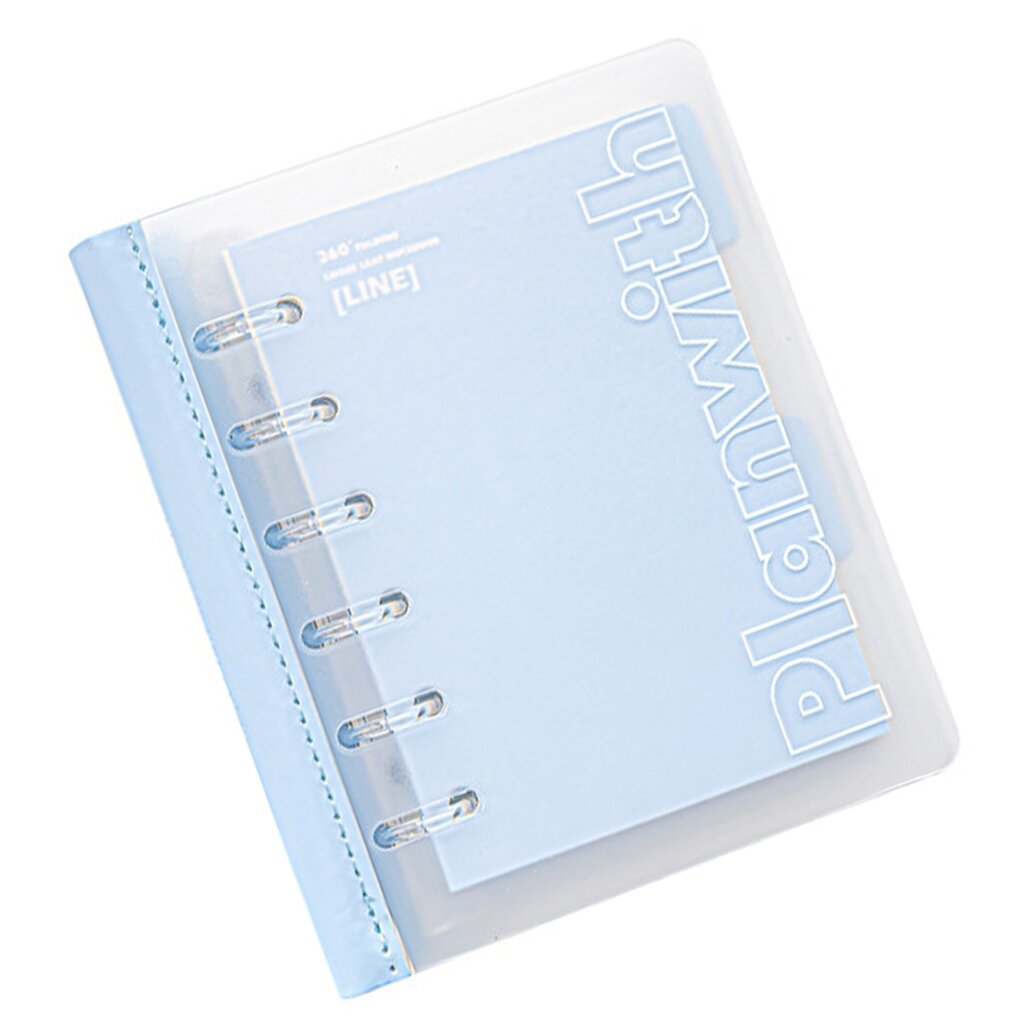 1 Блокнот с отрывными листами в мягкой обложке A7 для студентов с портативным словарем для самодисциплины PP для домашних заданий-синий