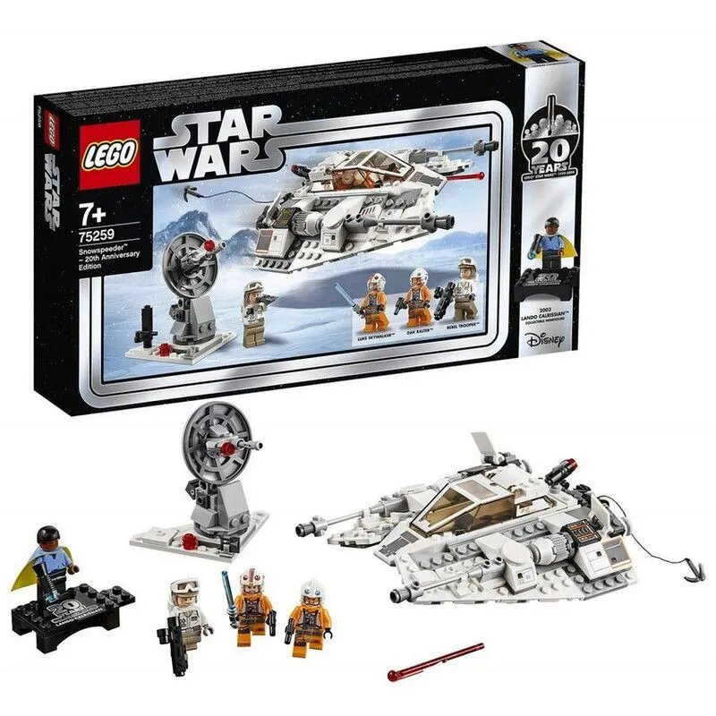 Конструктор LEGO Star Wars Snowspeeder 20 лет Star Wars (75259)