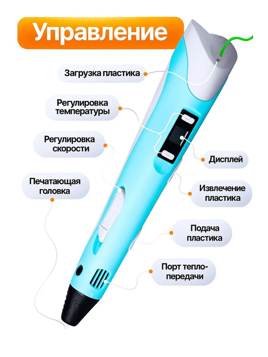 3D-ручка для рисования — фото 1