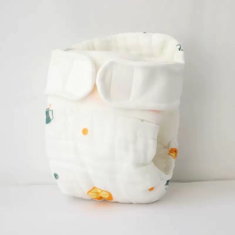 Подгузники многоразовые хлопковые. Размер L(80-92). Комплект 2шт.