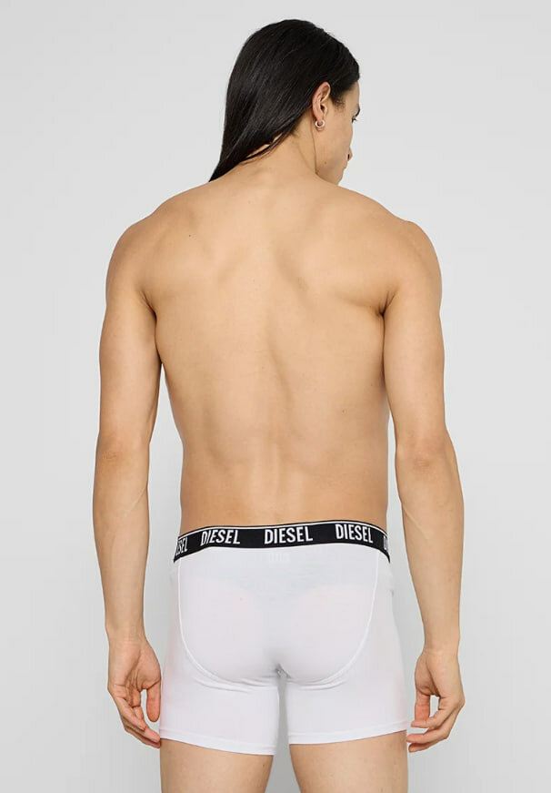 Трусы DIESEL 3 PACK LONG TRUNK, комплект из 3 шт., размер L, белый — фото 1
