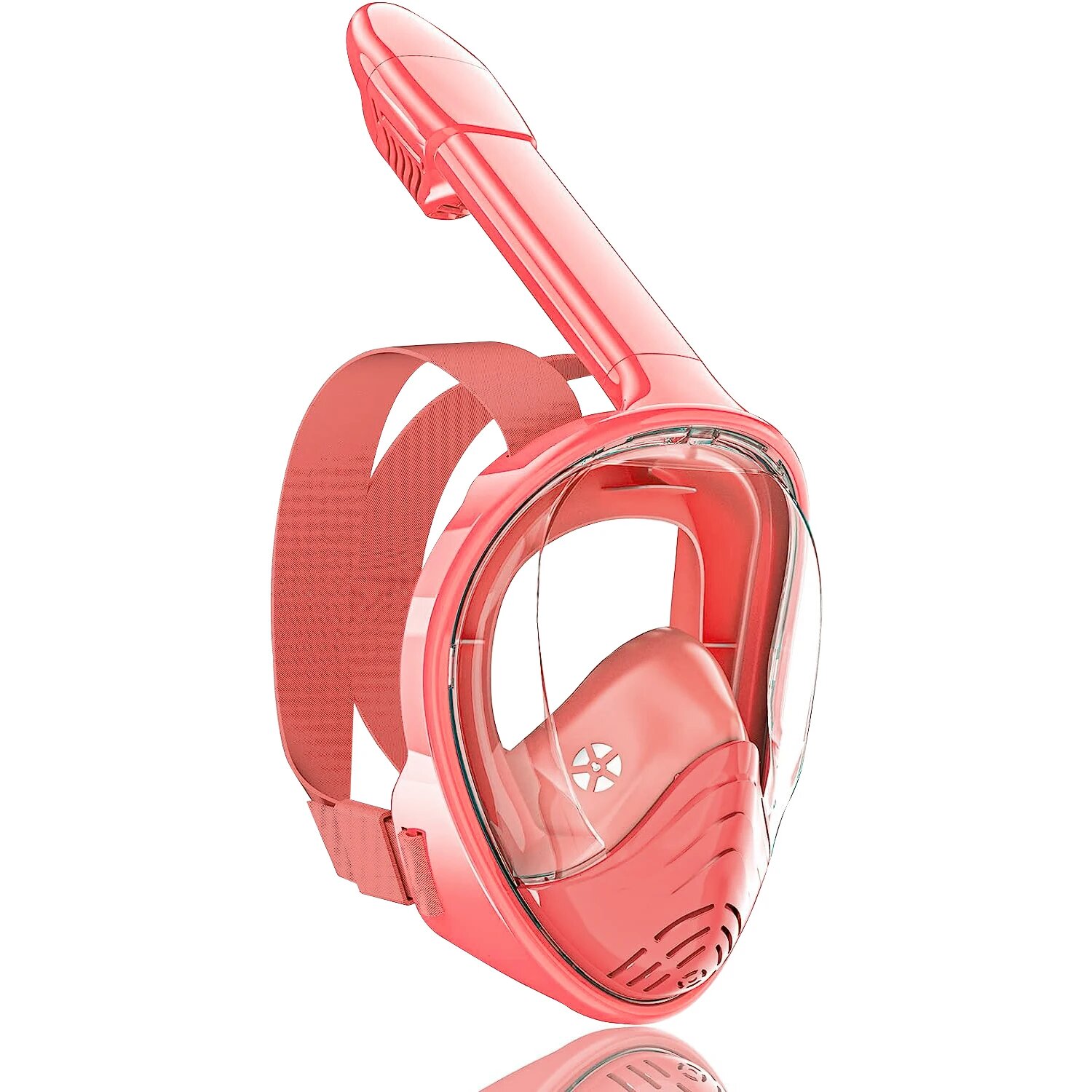 Розовая полнолицевая маска для снорклинга, Color: Pink