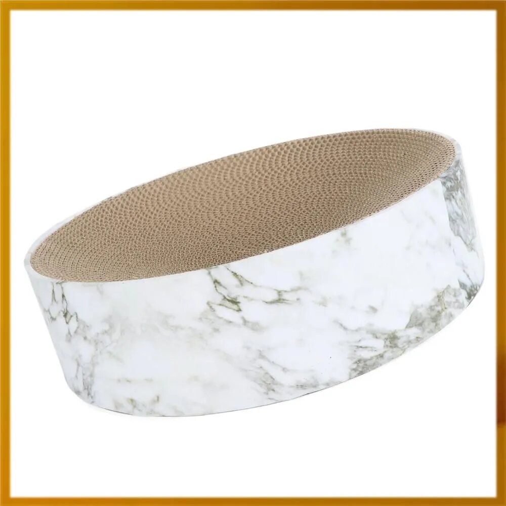 Круглая когтеточка для кошек