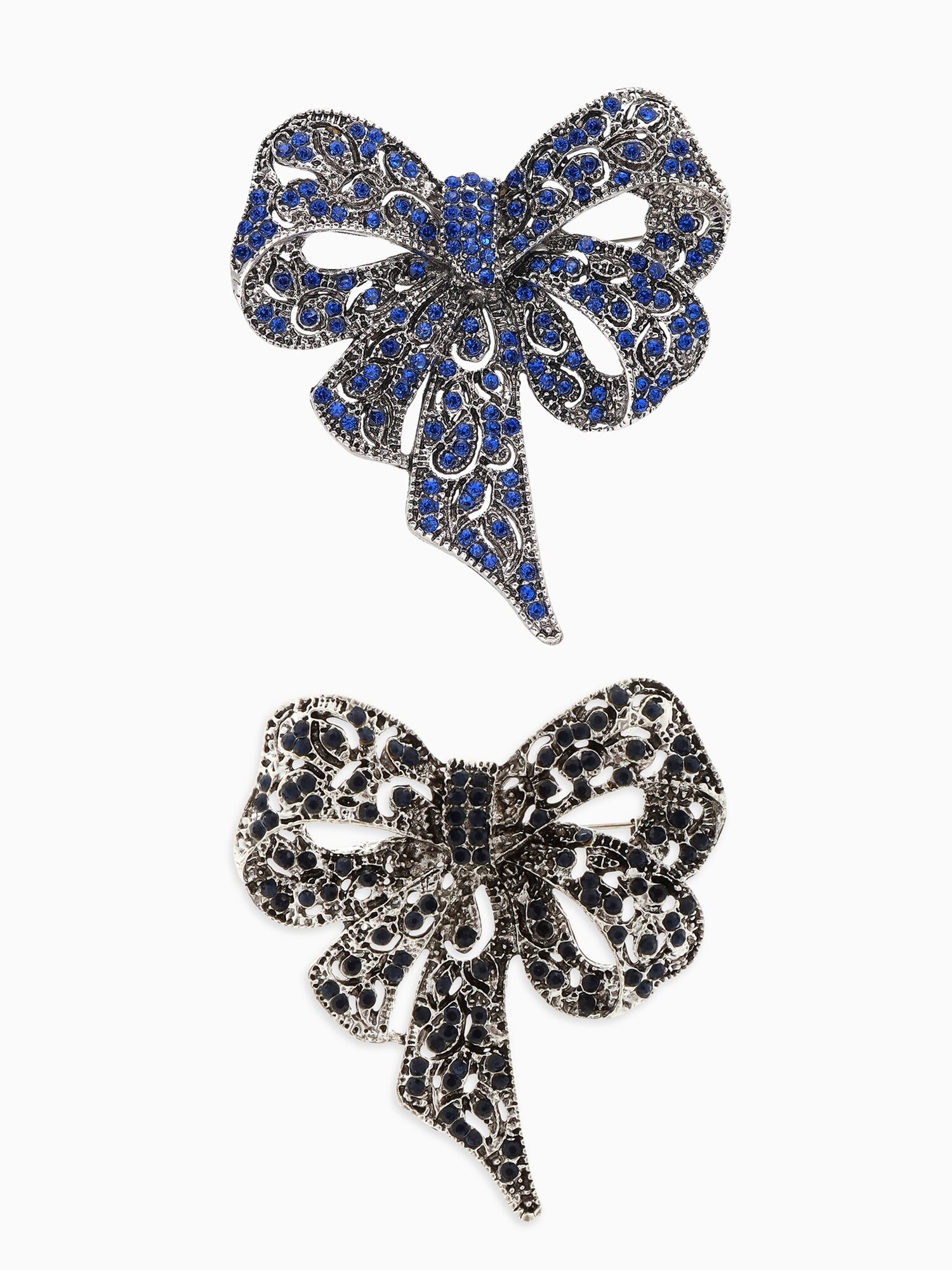 Брошь, стразы