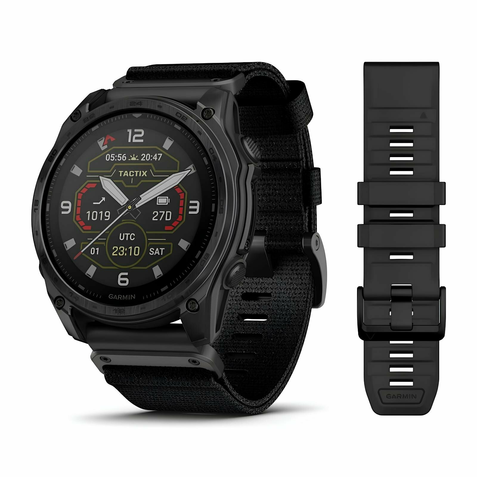 Смарт-часы Garmin Tactix 8 51mm Solar Sapphire Black (010-03407-01)