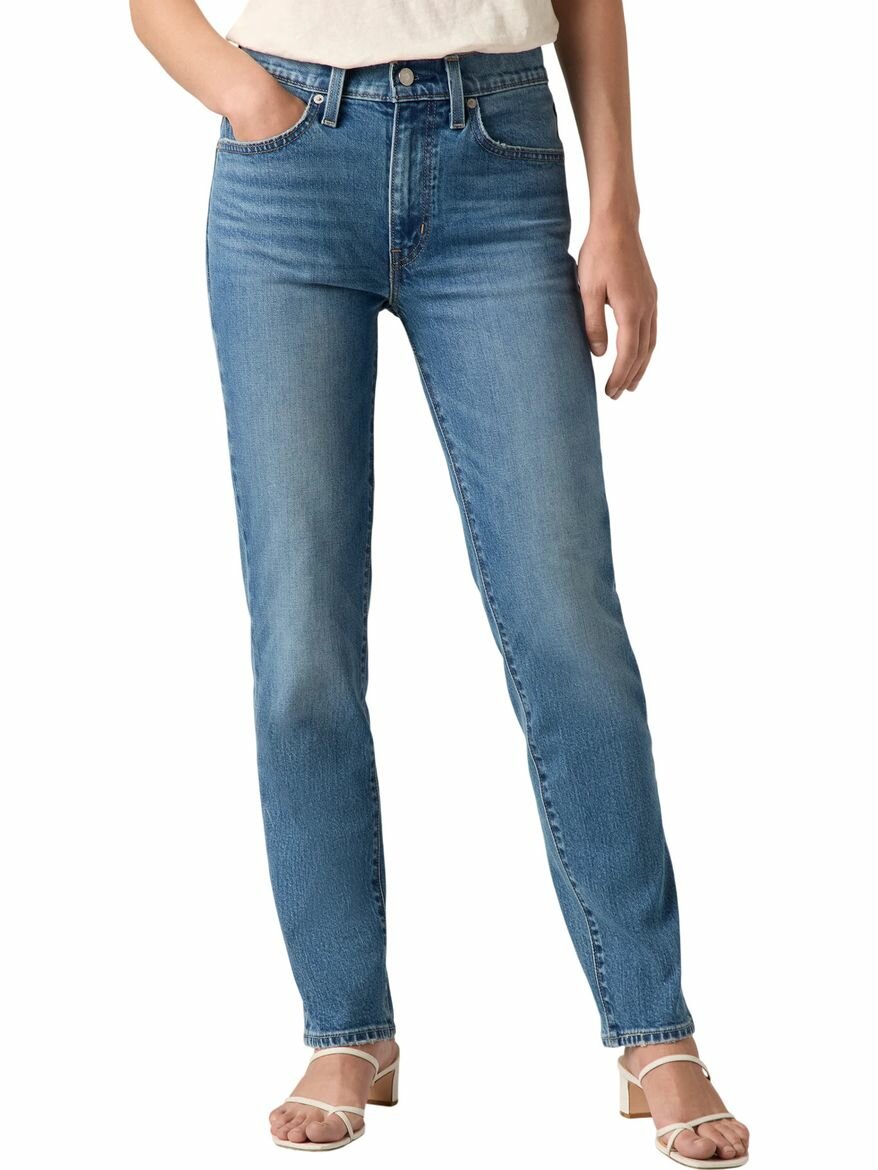 Джинсы зауженные Women 724 High Rise Straight Jeans 