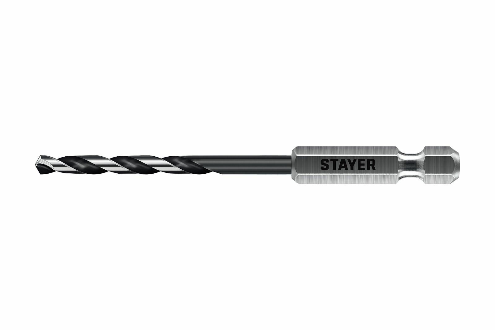 Сверло по металлу STAYER НЕХ-1/4", диаметр 4.2х98 мм, для винтовёртов, шуруповертов IMPACT READY