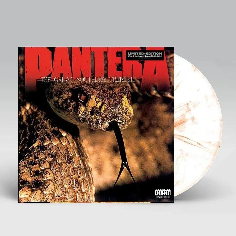 PANTERA - The Great Southern Trendkill LP Marbled Пластинка Виниловая
