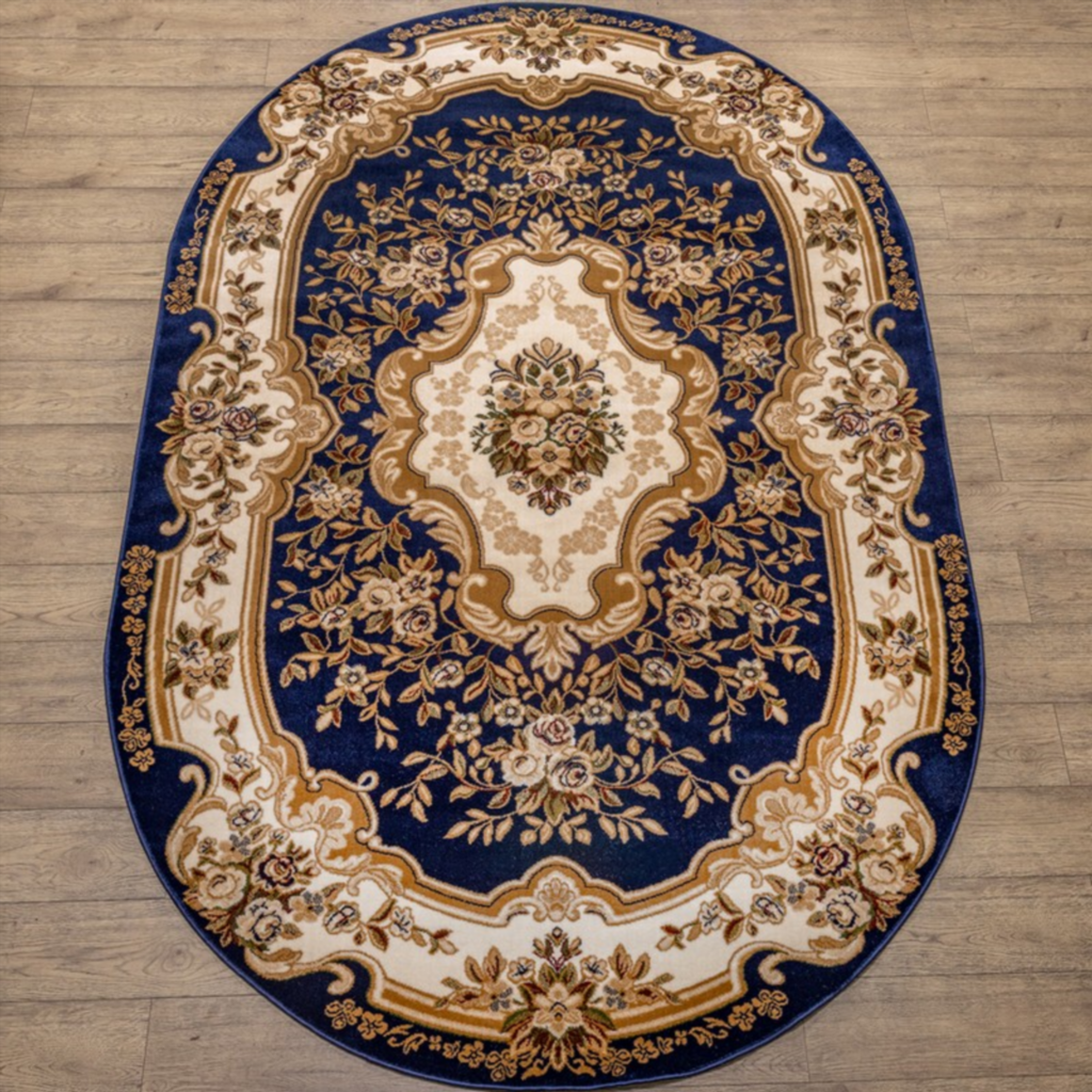 Ковер Акварель дизайн 20606 цвет 22144 Овал 2x3м