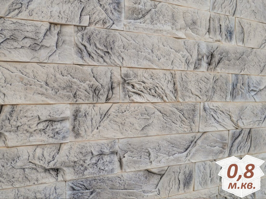 Декоративный камень Русский Камень Уральский скол Крит, 0,8 м. кв.