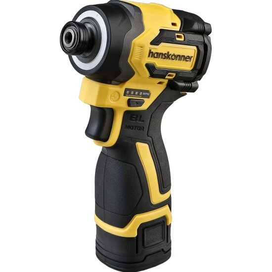 Hanskonner Винтоверт удар б/щ PLATINUM HCD200H, 14,4В, 120Нм, 1/4", 4 режима,2х2Ач