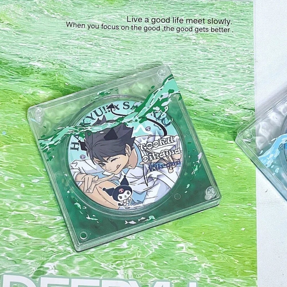 Fei Sifan 3D Ocean Ripple Art Shadow Box Green