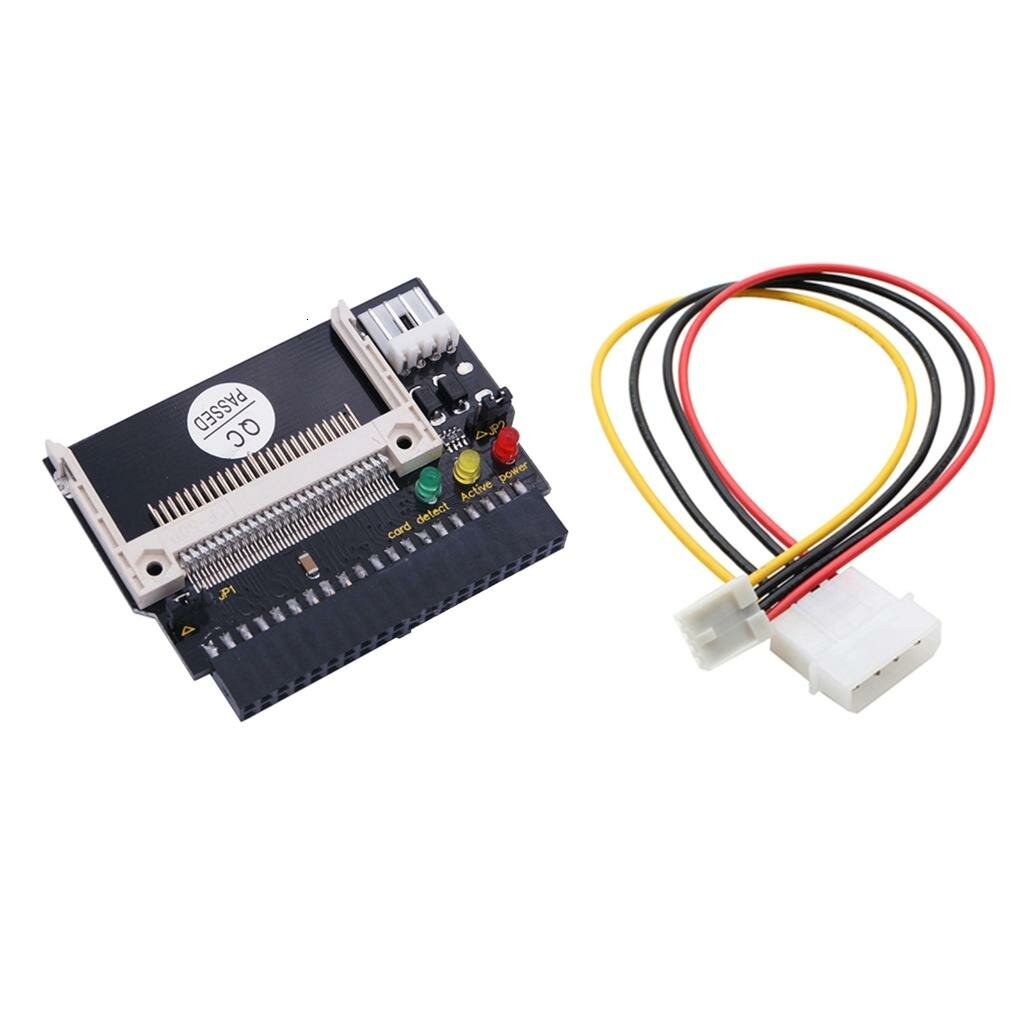 Адаптер CompactFlash в IDE, CF-карта с кабелем