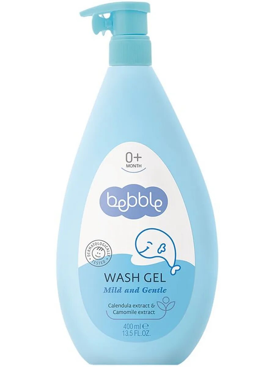 Bebble гель для мытья, гель для детей, 400 мл, 1шт.