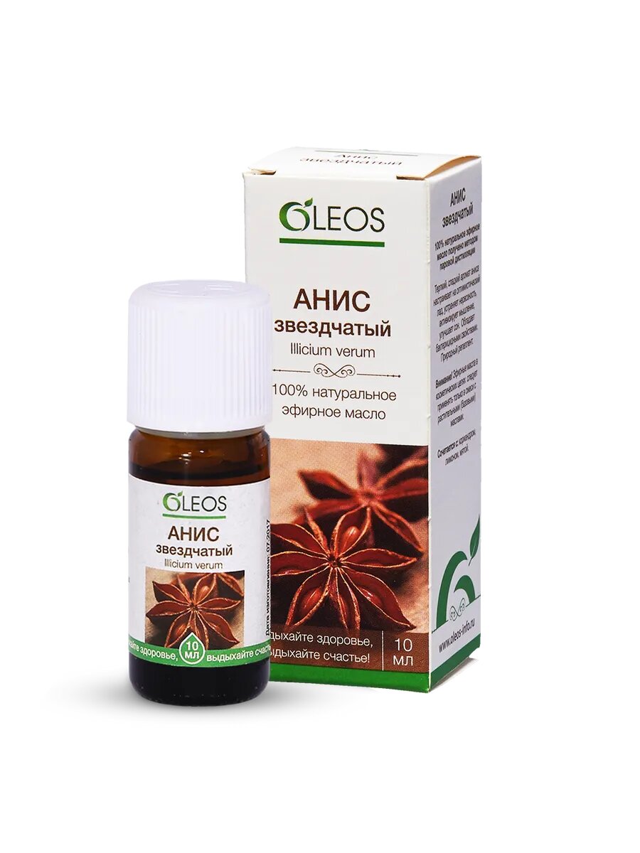Oleos масло эфирное анис звездчатый 10 мл