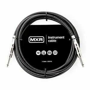 Инструментальный кабель MXR DCIS10 3 м , провод для музыкального оборудования, прямые коннекторы джек