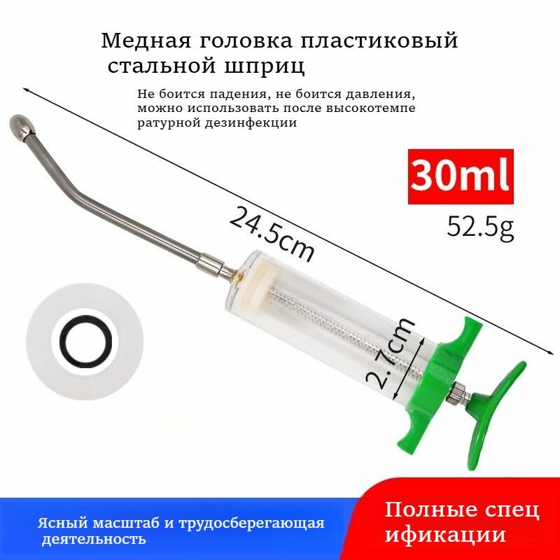 Ветеринарные шприцы, шприцы для свиней, коров и овец