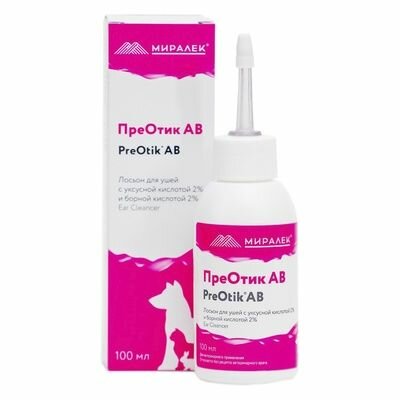 Лосьон для ушей ПреОтик АВ, 100 мл