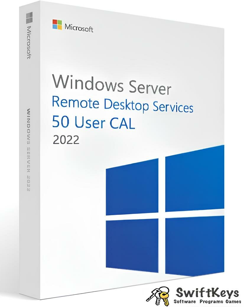 Microsoft Windows Server 2022 RDS Device CAL ключ активации (50 Устройств, Бессрочная лицензия)