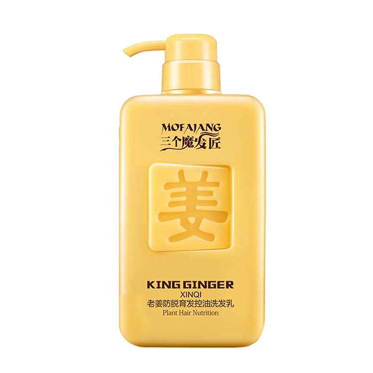 Шампунь унисекс SANGEMOFAJIANG Старый имбирь, против перхоти, для роста волос, контроль жирности