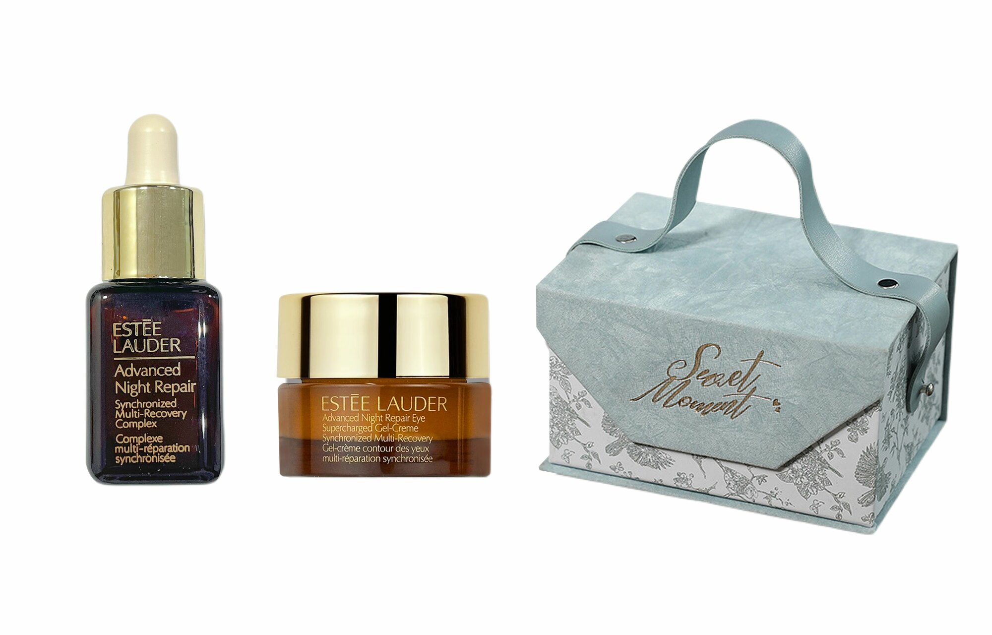 ESTEE LAUDER Advanced Night Repair синяя коробка наборы для ухода за кожей, успокаивающие, подтягивающие, увлажняющие, восстанавливающие