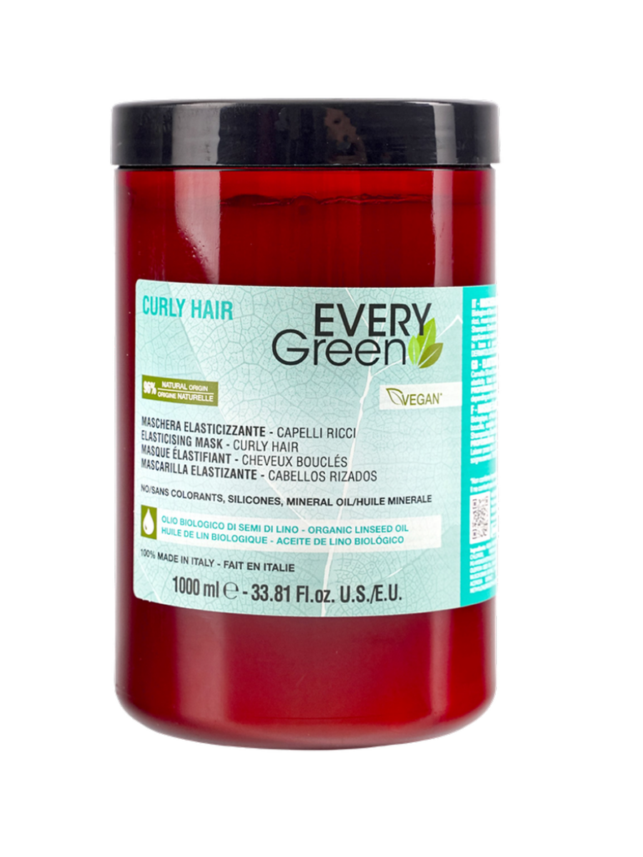 Маска для вьющихся и волнистых волос Dikson EVERY GREEN VEGAN CURLY HAIR MASK, 1000 мл
