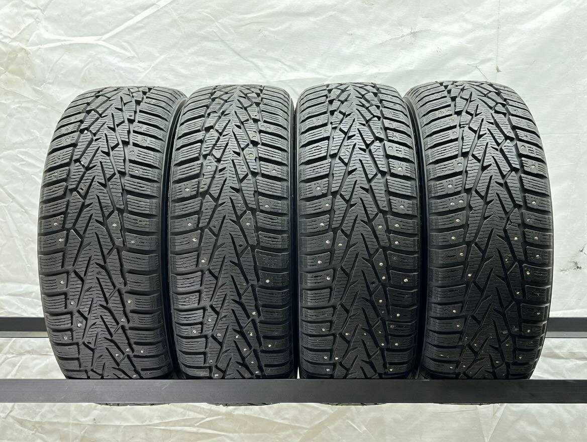 Комплект (4 шт) зимних БУ шин шипованные NOKIAN TYRES Nordman 7 SUV 215/65 R16 10.0% износ PT0008881 TSB047249