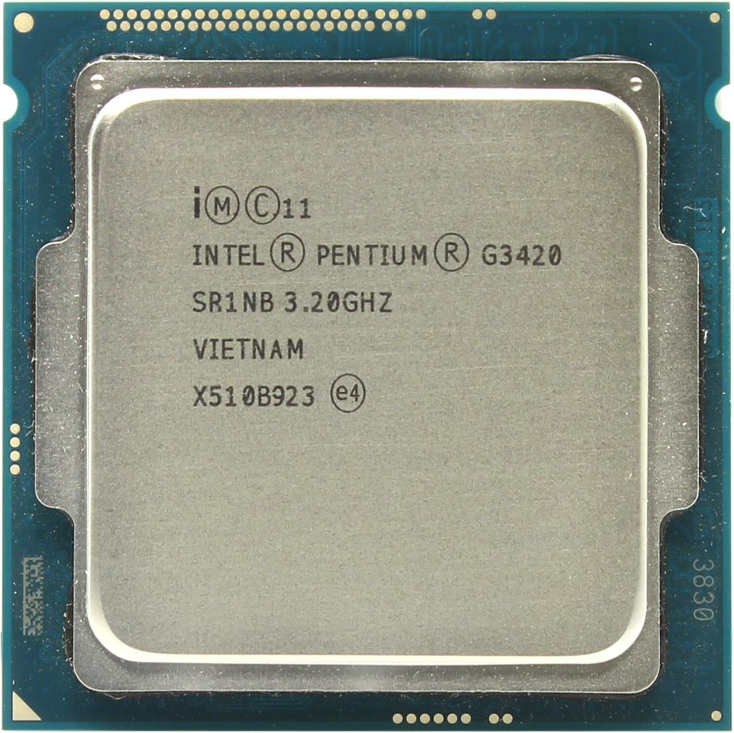 Intel Pentium G3420 3.2 GHz/2core/SVGA HD Graphics/0.5+3Mb/54W/5 GT/s LGA1150