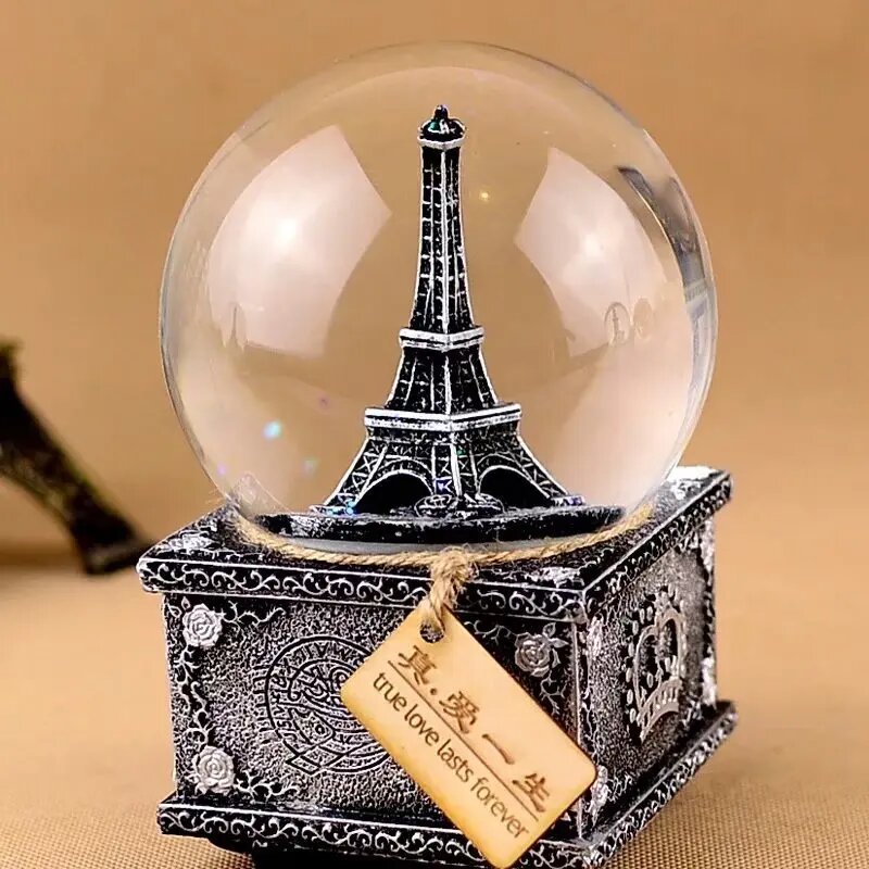 Музыкальная шкатулка хрустальный шар ball 8cm