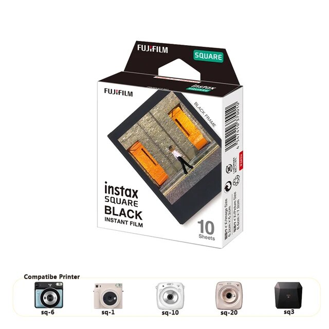 FUJIFILM Instax SQUARE Star пленка 10-50 листов 10 SQ Black