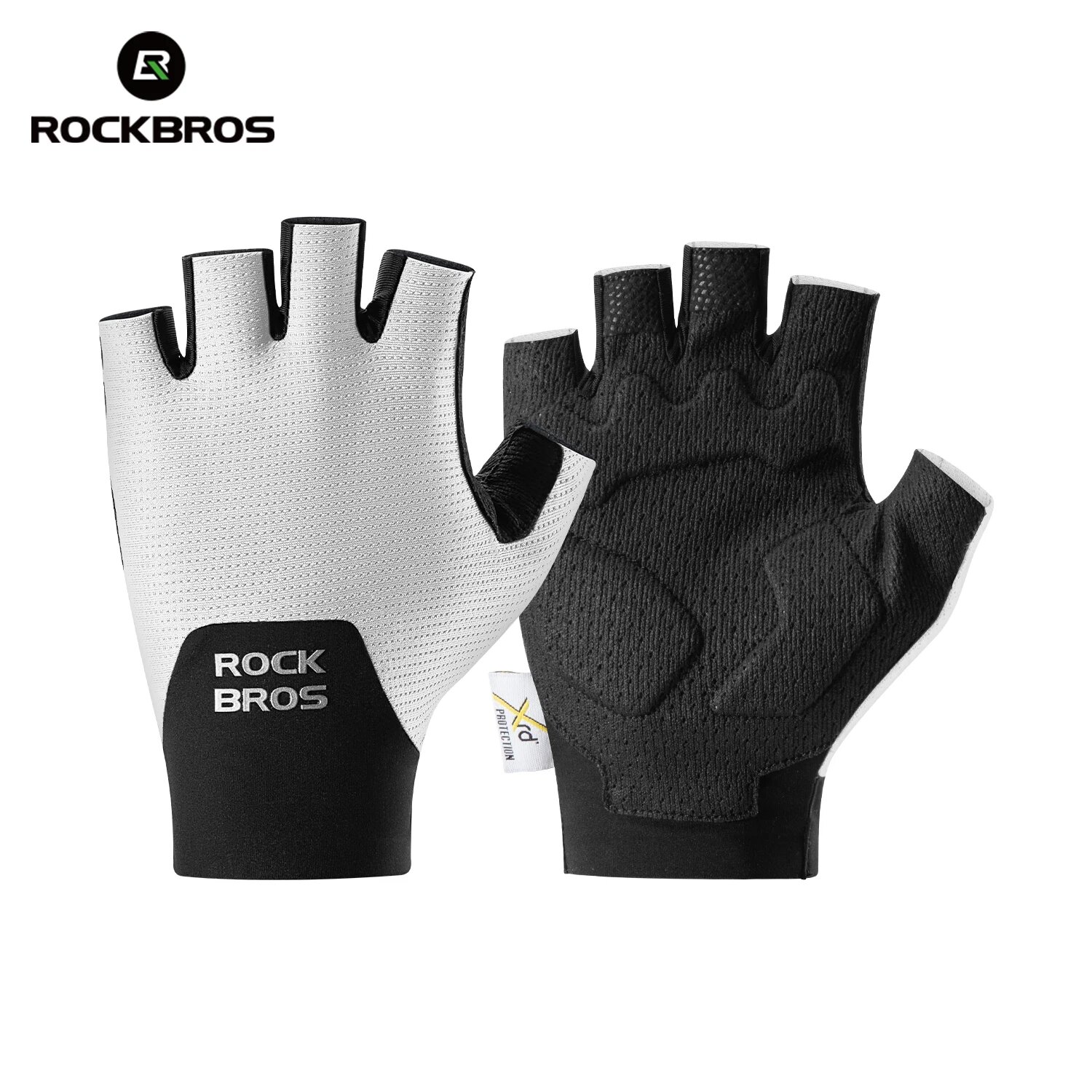 Велосипедные перчатки ROCKBROS S403-W черные