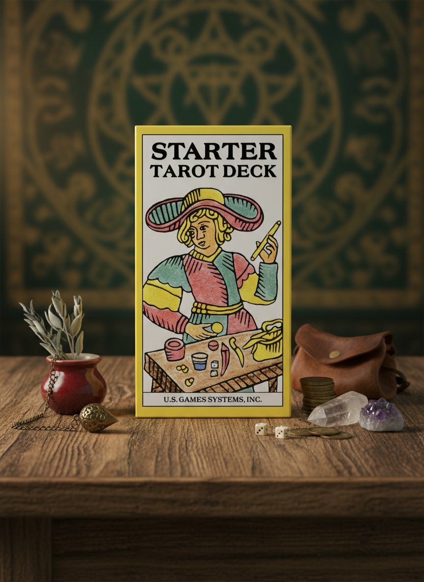 Карты Таро "Starter 78-Card Tarot Deck" US Games / Стартовое Таро 63681 US Games Systems